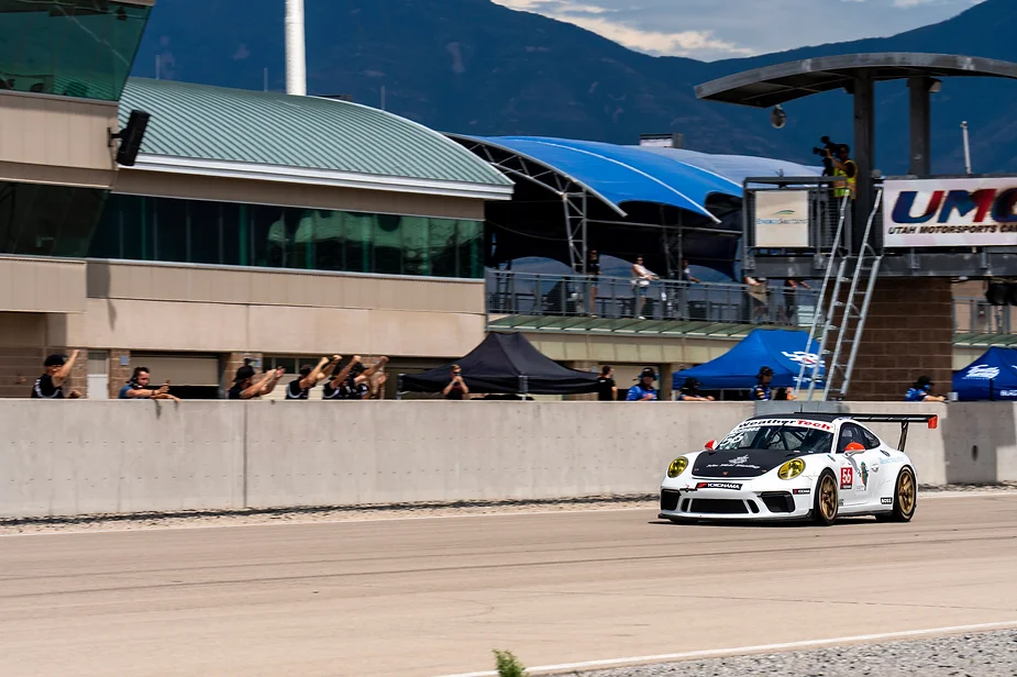 McInnes Runs Away in Sweep at Utah Motorsports Campus | Porsche Sprint ...