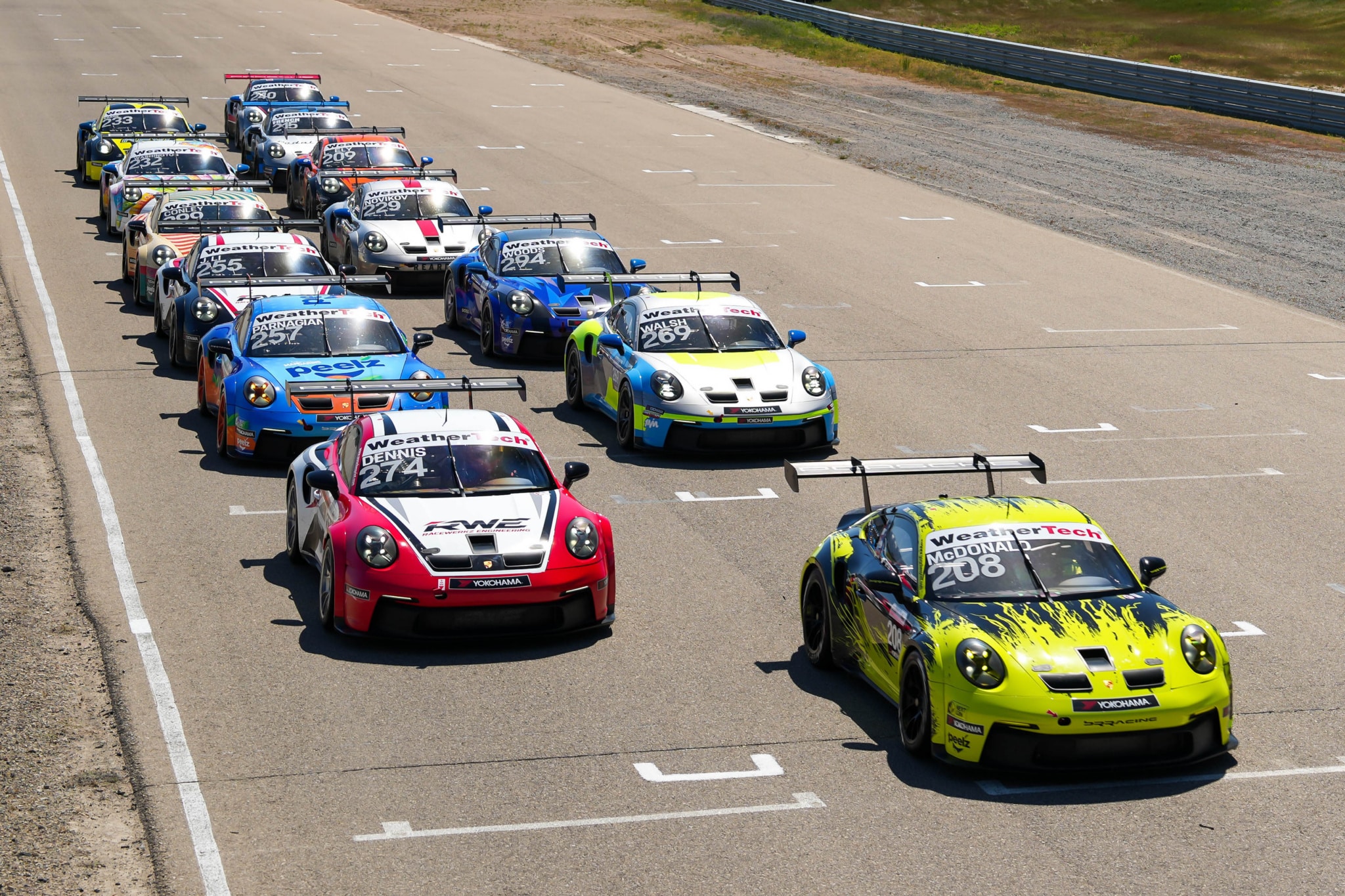 McDonald escapes Dennis for a double victory in Utah | Porsche Sprint ...